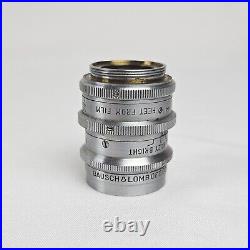 Bausch & Lomb 26mm F 1.9 Animar Balcote Vintage C Mount Camera Lens ...
