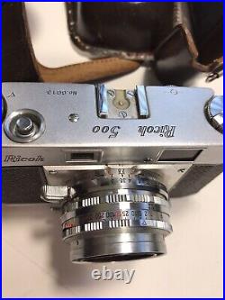 Vintage Camera Ricoh 500 No. 6613 Seikosha-mx Shutter Riken Ricoh Lens ...